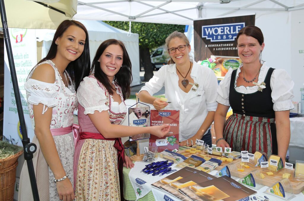 Heimische Rohstoffe für Woerle-Käsespezialitäten - Picker PR
